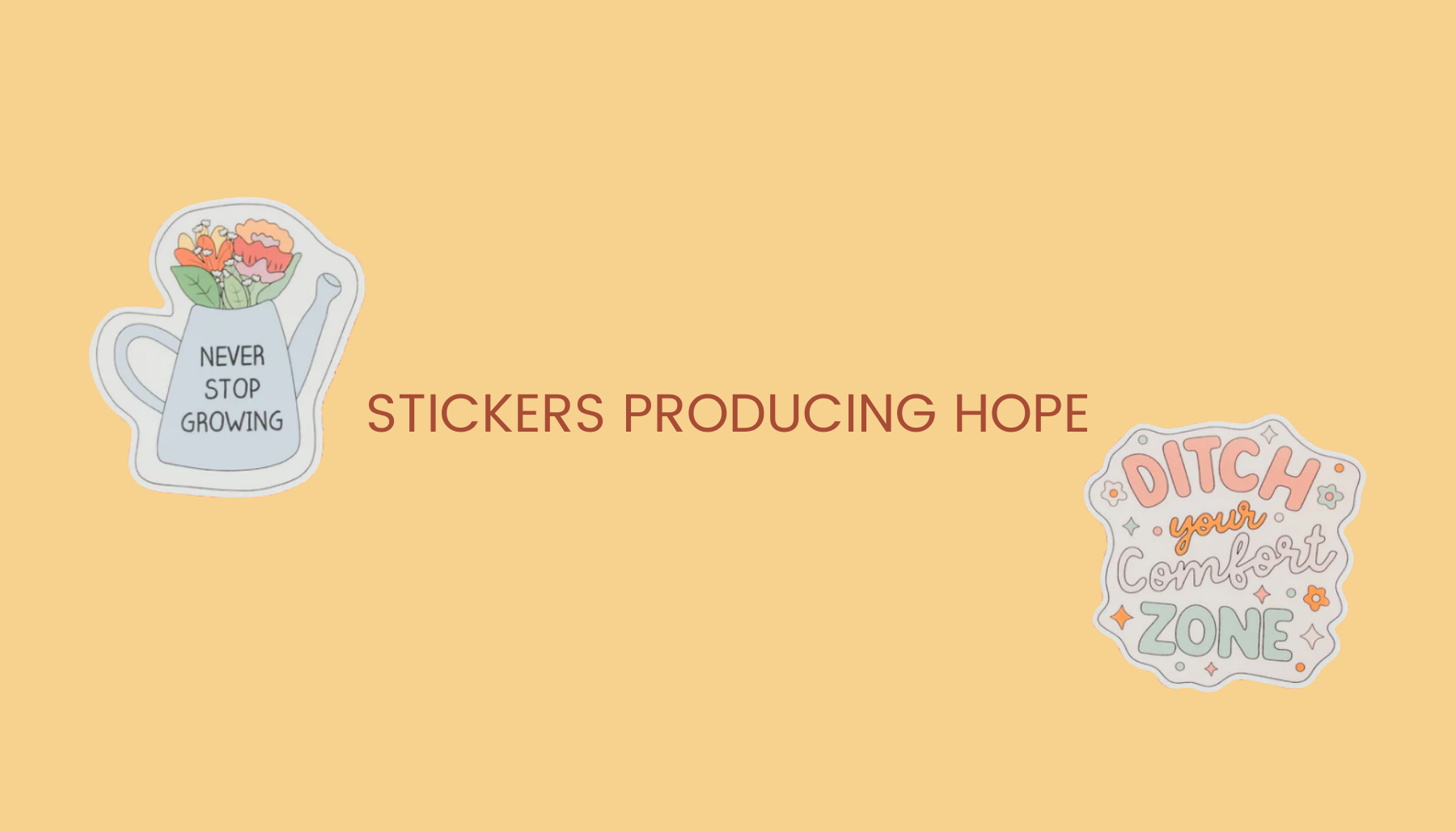 Stickers Producing Hope – Hands Producing Hope